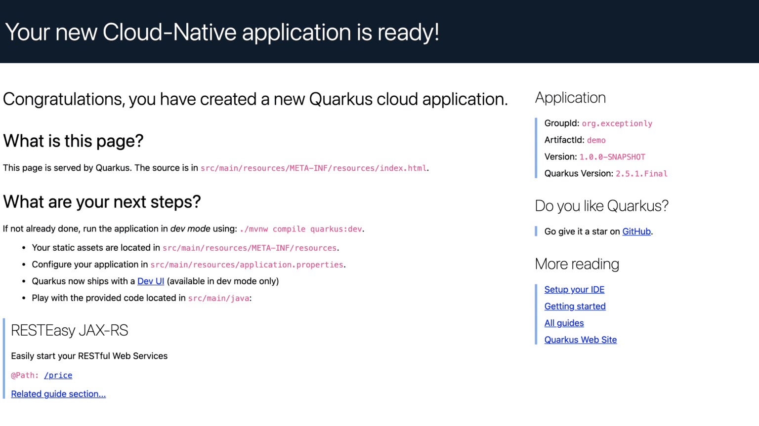 Welcome to Quarkus: Supersonic, Kubernetes-Native Java Framework ...
