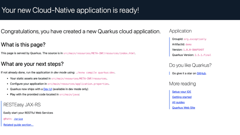 Welcome to Quarkus: Supersonic, Kubernetes-Native Java Framework ...